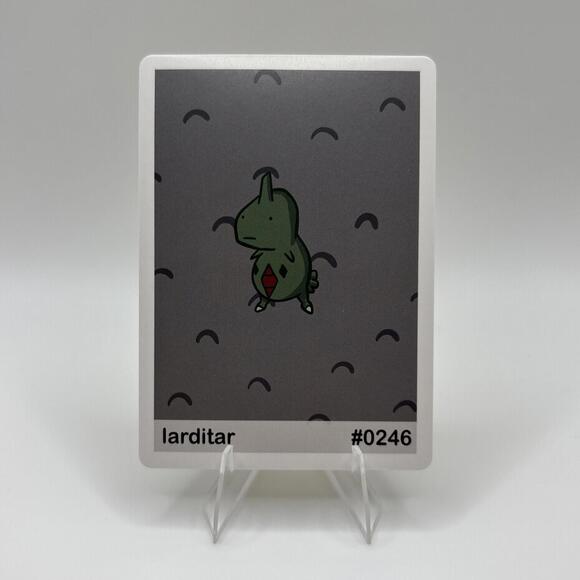 Games | Larditar Larvitar 246 Gen 2 Pookiemoot Fan Art Pokemon | Poshmark
